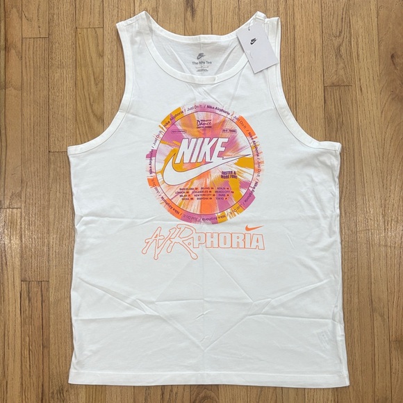 Nike | Shirts | Nike Air Airphoria White Tank Top | Poshmark